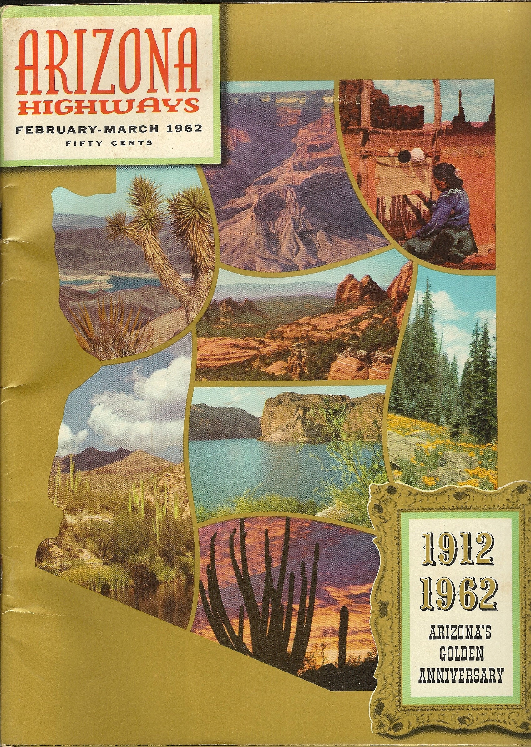 Arizona Highways Magazine Vol. 38 No. 2 february 1962 - Etsy
