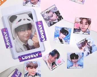 Zb1 Zerobaseone Mail Stickers pack of 18 Cute Kpop Happy Mail Square ...
