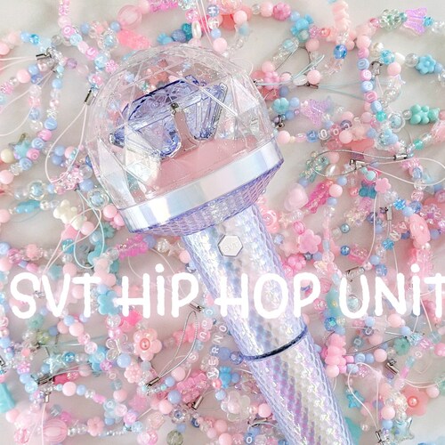Seventeen Light Stick Wrist Strap SVT Hip Hop Unit Beaded - Etsy