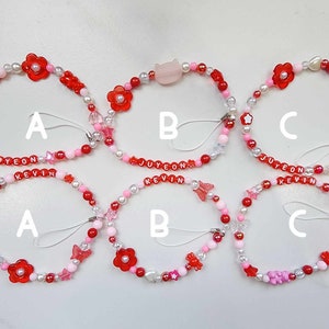 The Boyz TBZ Light Stick Wrist Strap - Beaded Keychain - Phone Loop - Etsy