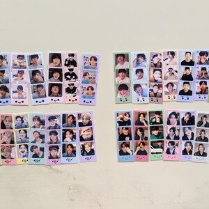 BTS Taecore Mini Photo Strip Pack V Taehyung Bullet Journal Phone Case ...