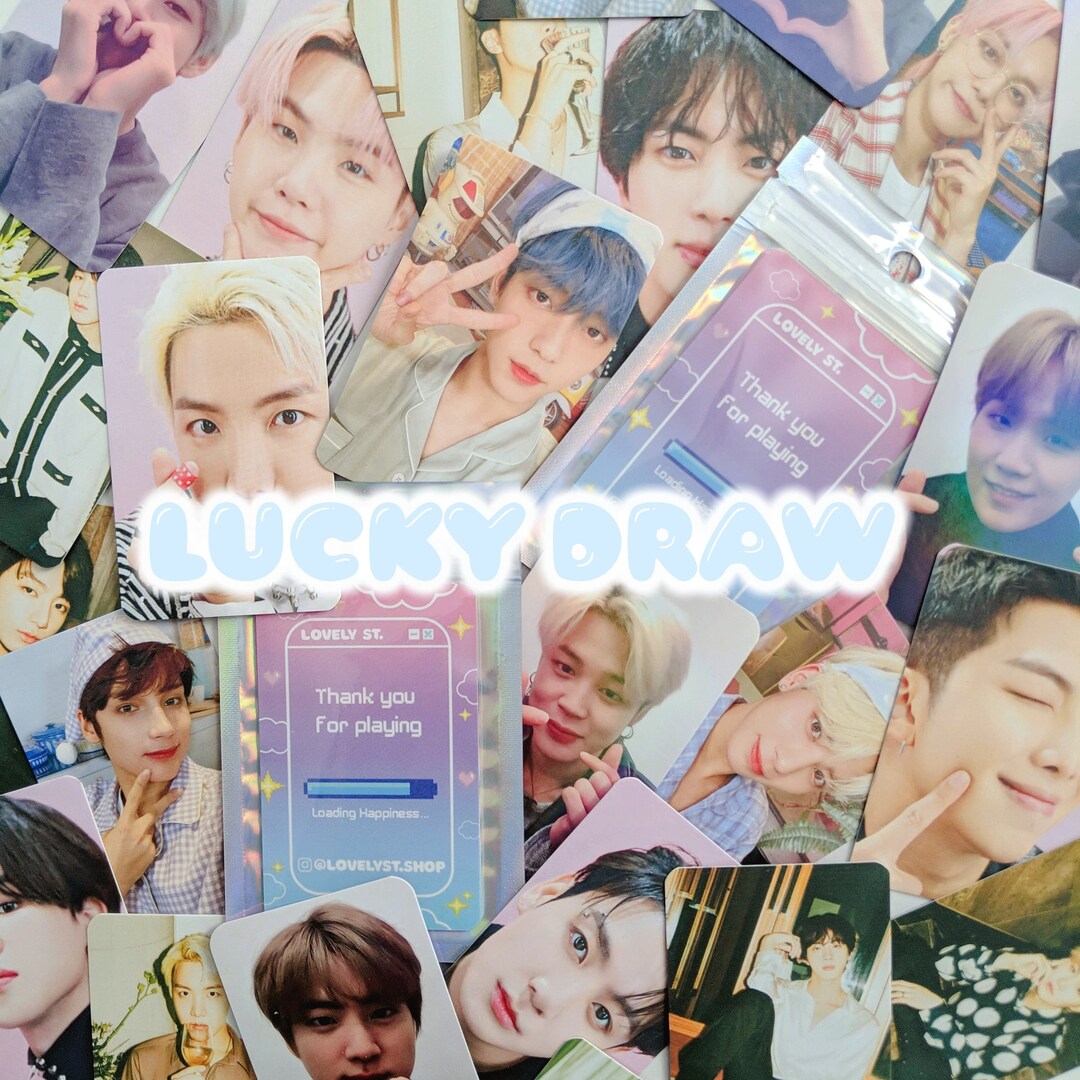 BTS Bangtan Lucky Draw Pack set of 3 KPOP Bts Polco - Etsy
