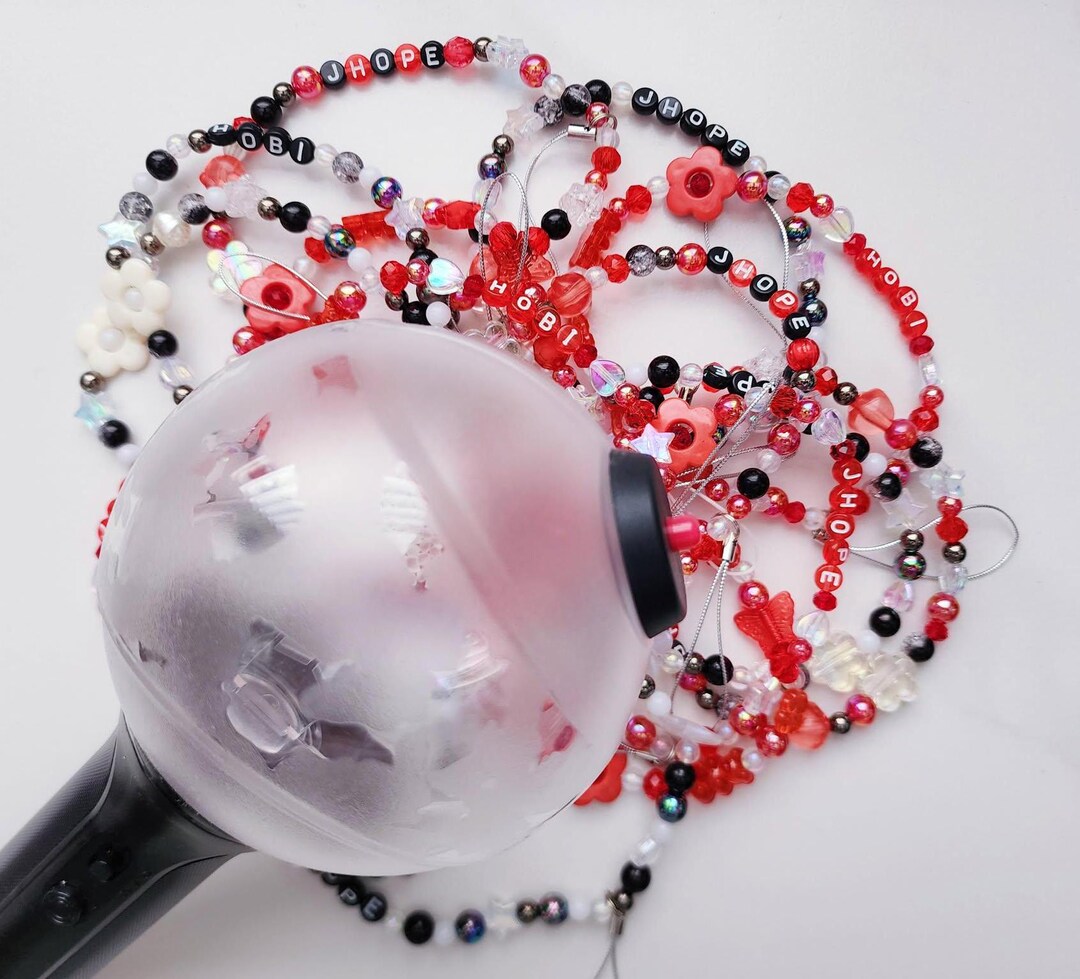 JHOPE Hobi - BTS Army Bomb Wrist Strap & Necklace - Bangtan Rap Line ...