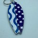 4 Long Surf Board Keychain - Etsy
