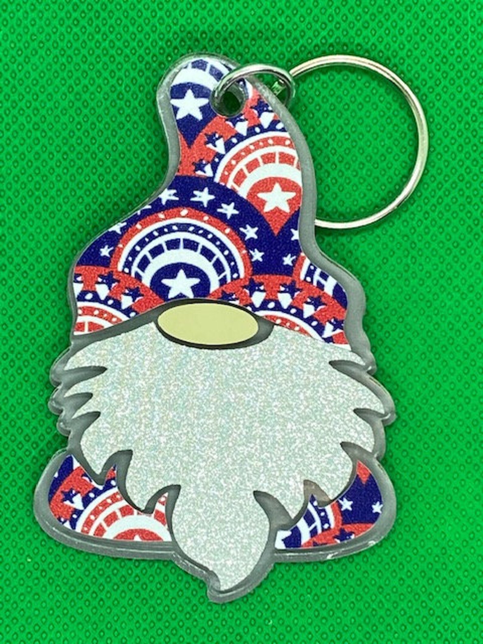 3 Gnome Keychain Bold Bright Designs - Etsy