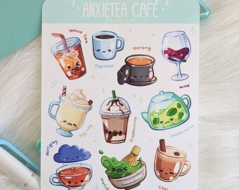 Stickers Sheet Cute - Etsy