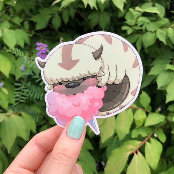 Paper Cute Cotton Candy Vinyl Sticker Stickers, Labels & Tags Stickers ...