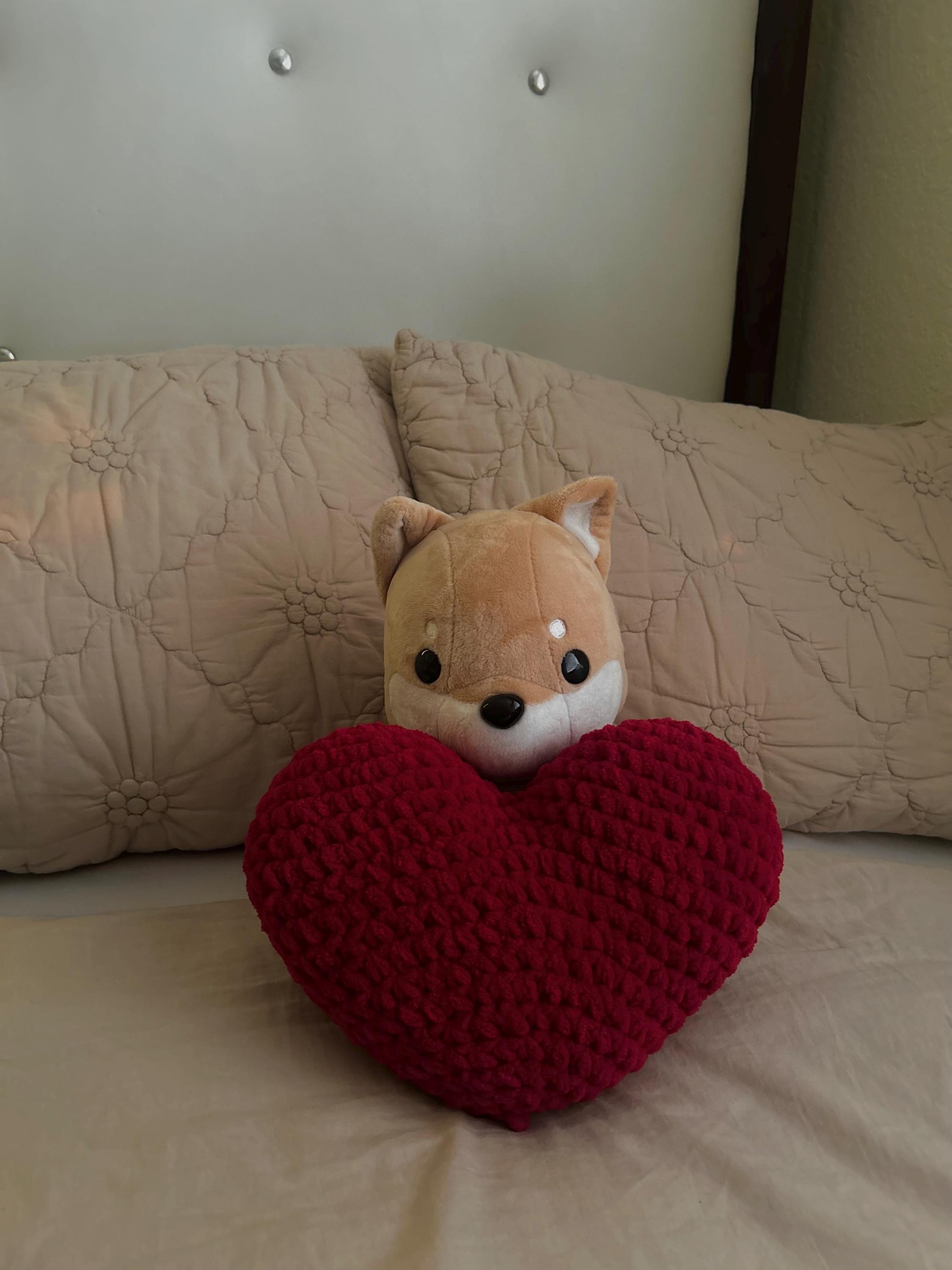 Valentine’s Heart Plushie - Etsy