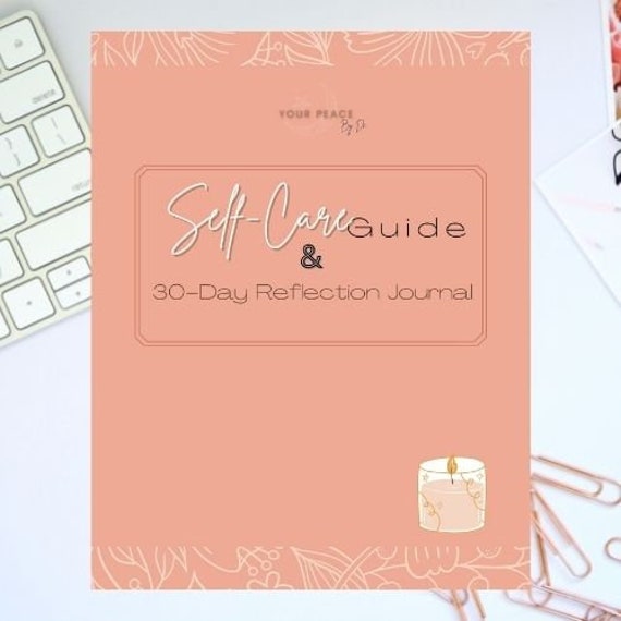 Self-care Guide & 30 Day Reflection Journal | Etsy