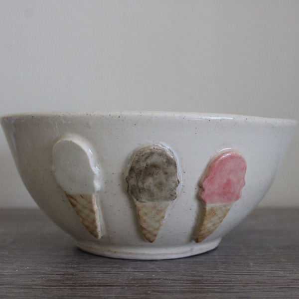 Ceramic Ice Cream Bowls - Etsy