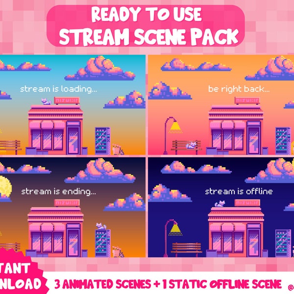 Starting Soon Pixel Art - Etsy