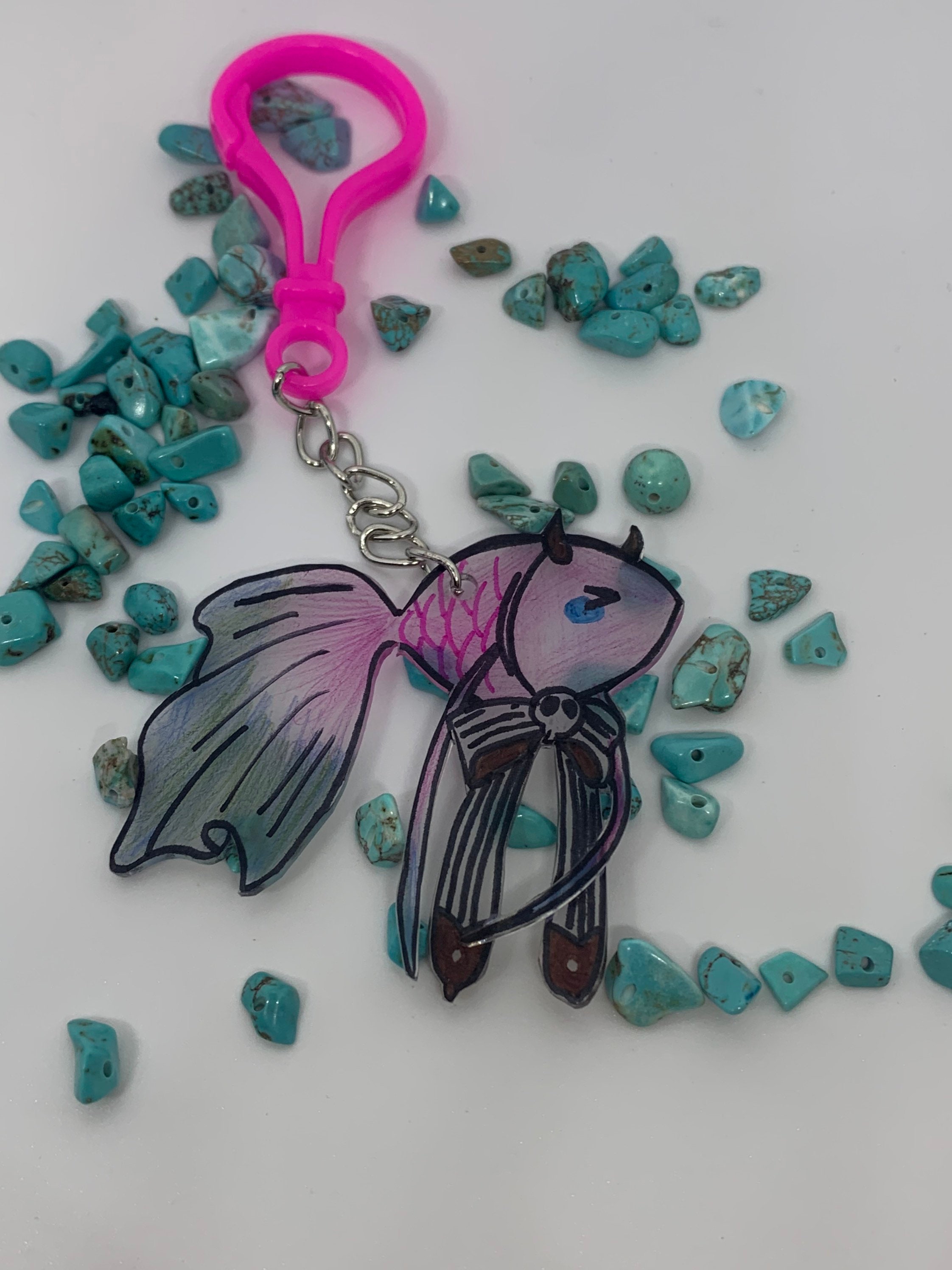 Toilet-bound Hanako-kun Yashiro Nene Fish Earrings | Etsy