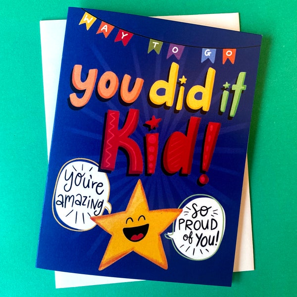 Way to Go Card - Etsy