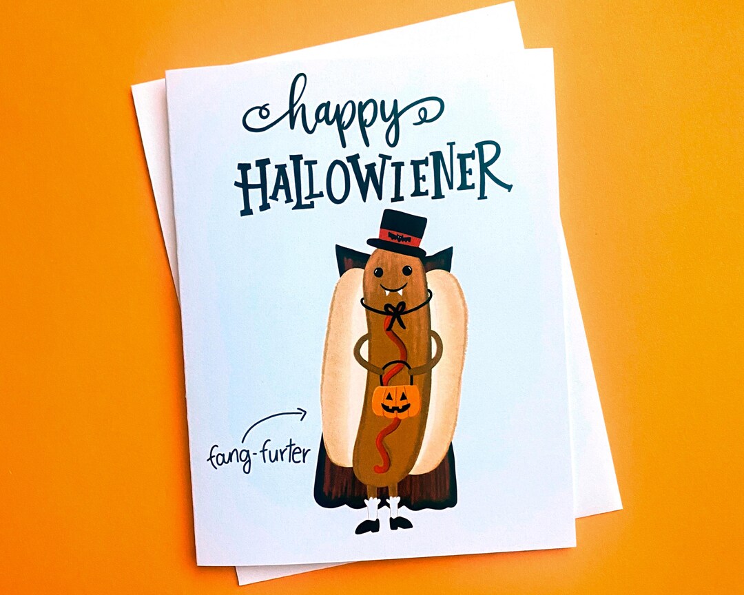 Halloween Cards: Funny Greeting Card - Etsy