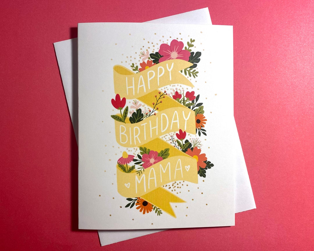 Mom Birthday Card, Mama Birthday Gifts, Birthday Card for Mom, Mom ...