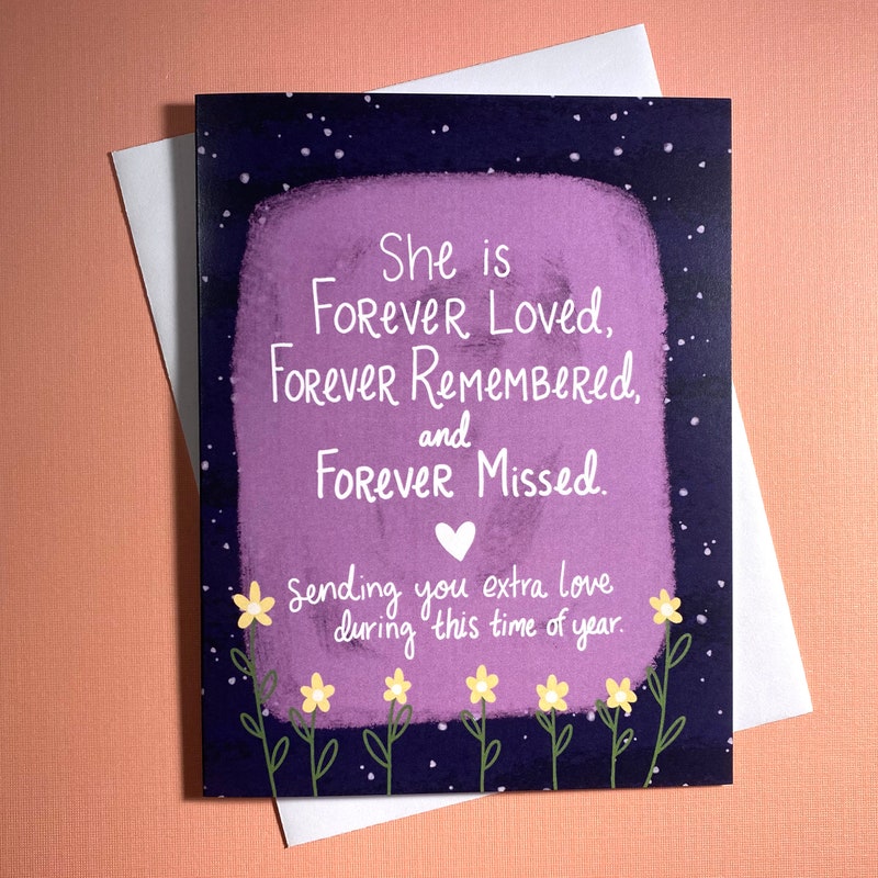Card Friends Mum Sympathy - Etsy