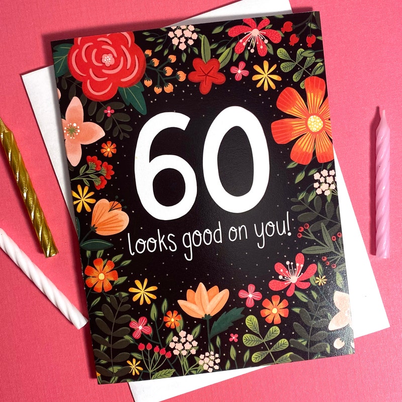 60th Birthday Cards for Women - Etsy