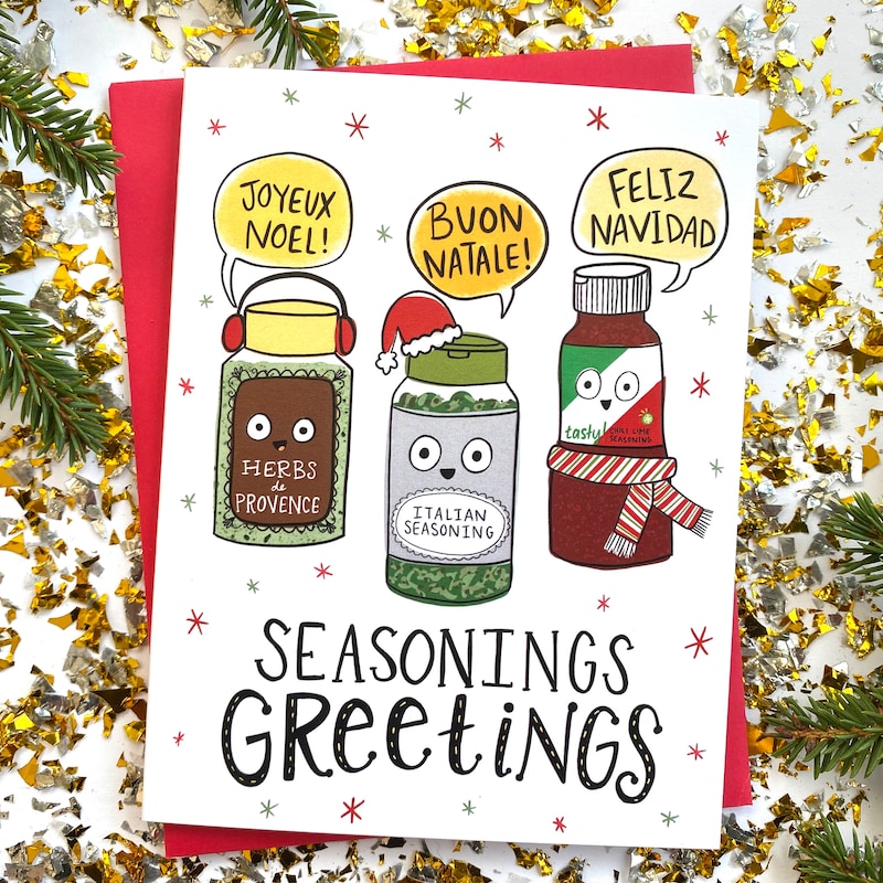 Funny Holiday Card - Etsy