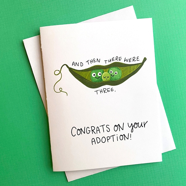 Adoption Card - Etsy