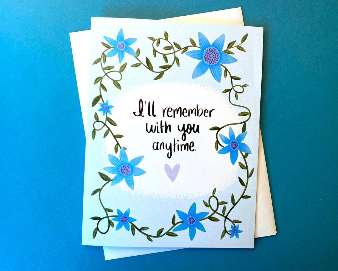 Sympathy Card: Support Card - Loss of Loved One Gift - Death ...