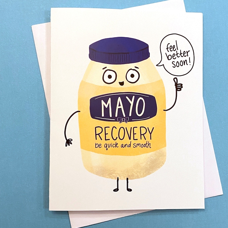Funny Get Well Card - Etsy