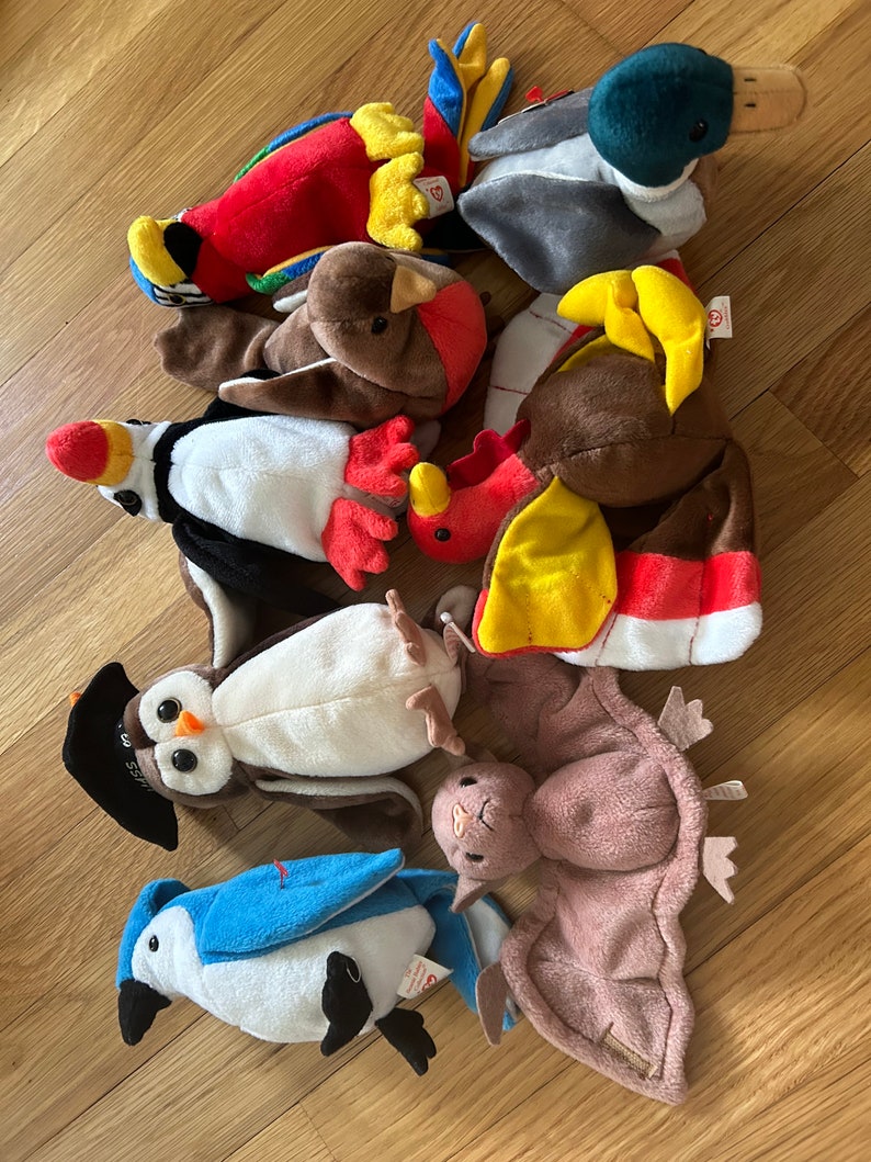 1990's Vintage Beanie Babies - Etsy