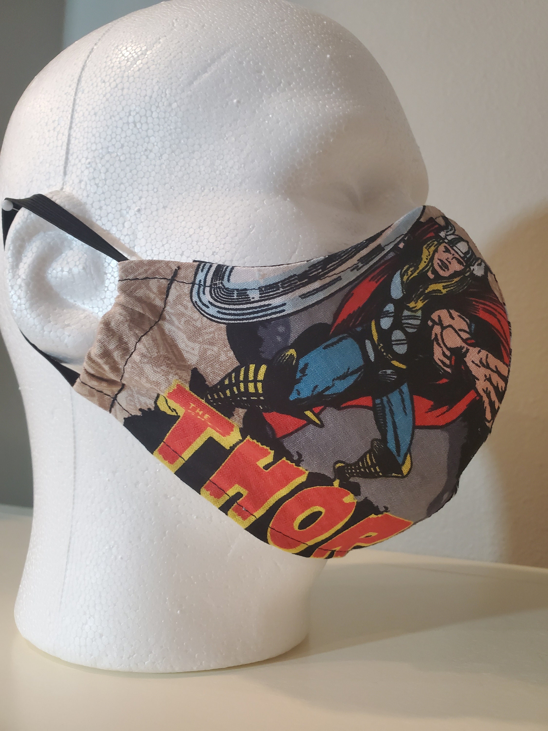 Avengers Thor Face Mask | Etsy