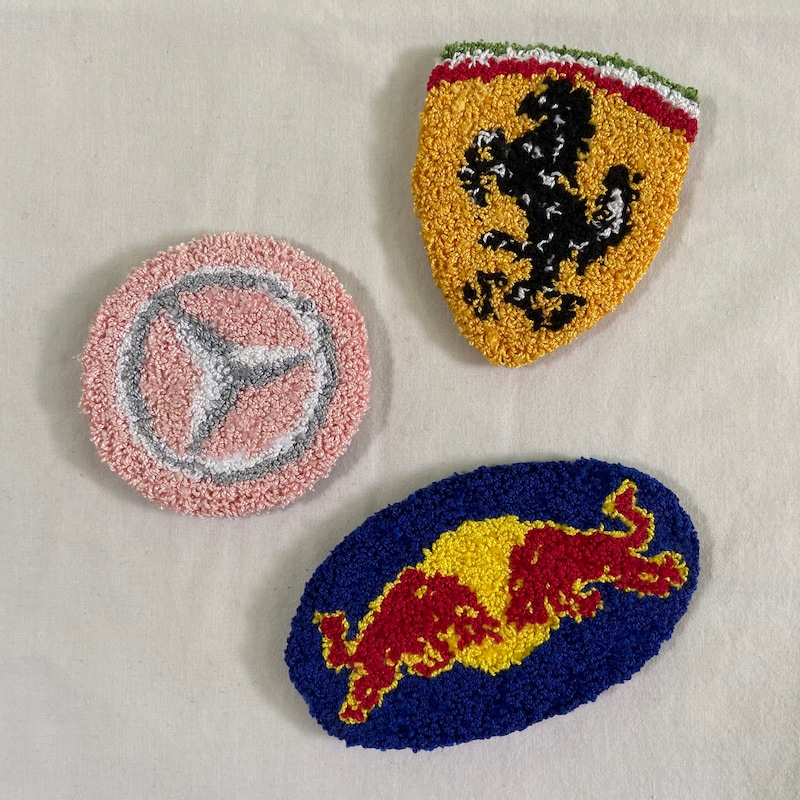 F1 Tufted Rug - Etsy
