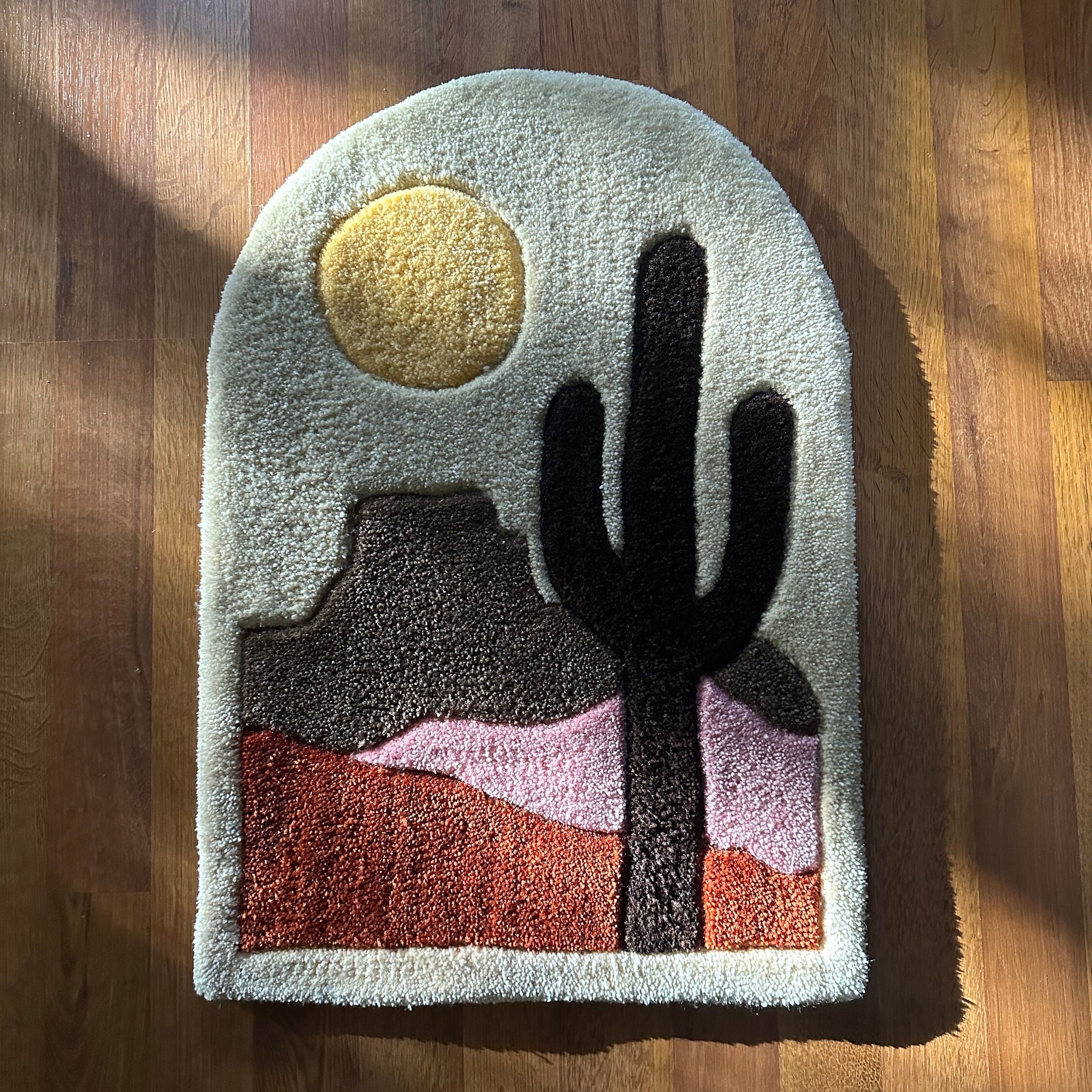 Under the Desert Sun Tufted Rug - Etsy