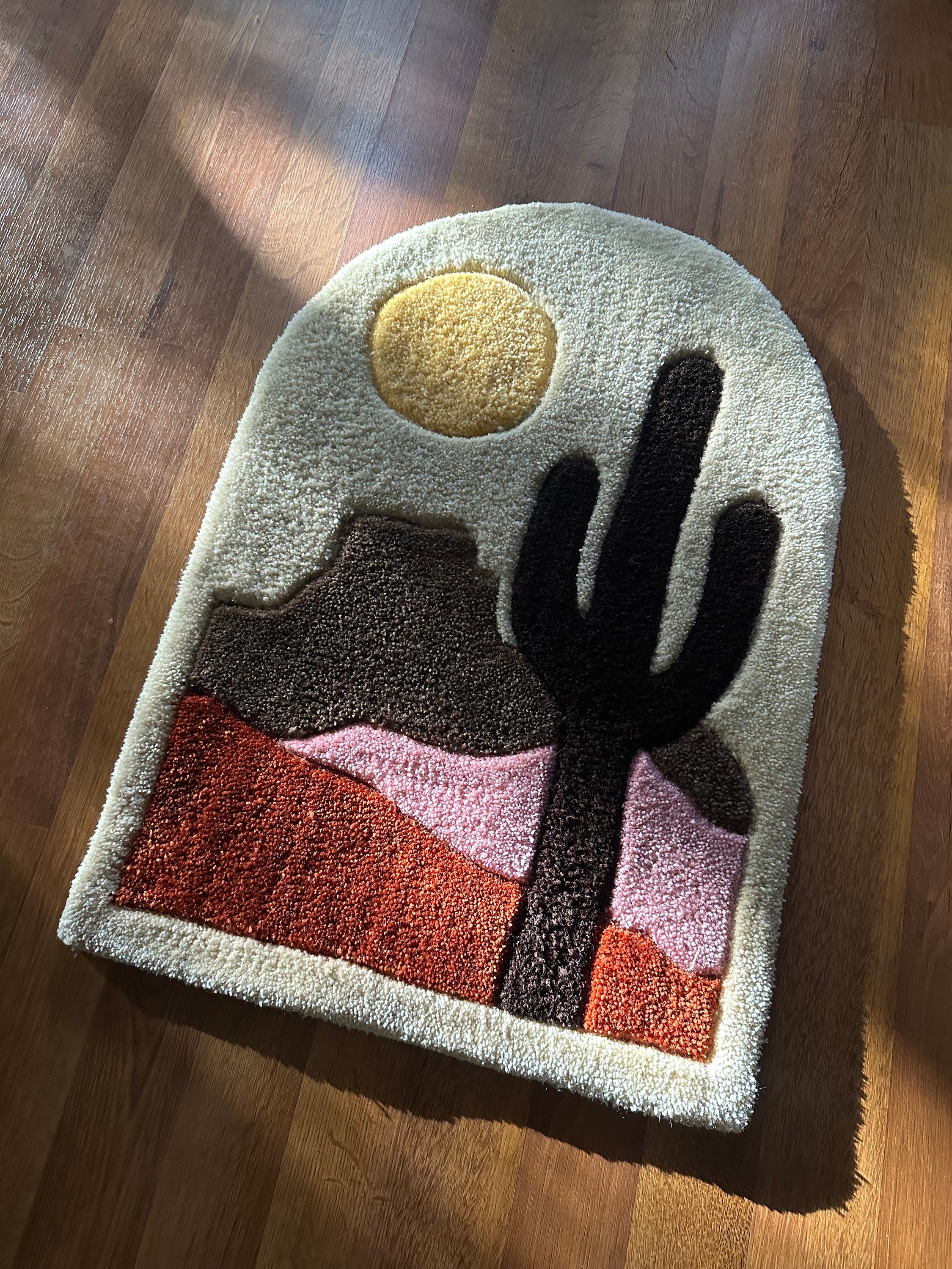 Under the Desert Sun Tufted Rug - Etsy