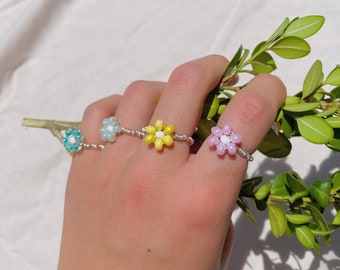Spring Flower Ring | Etsy