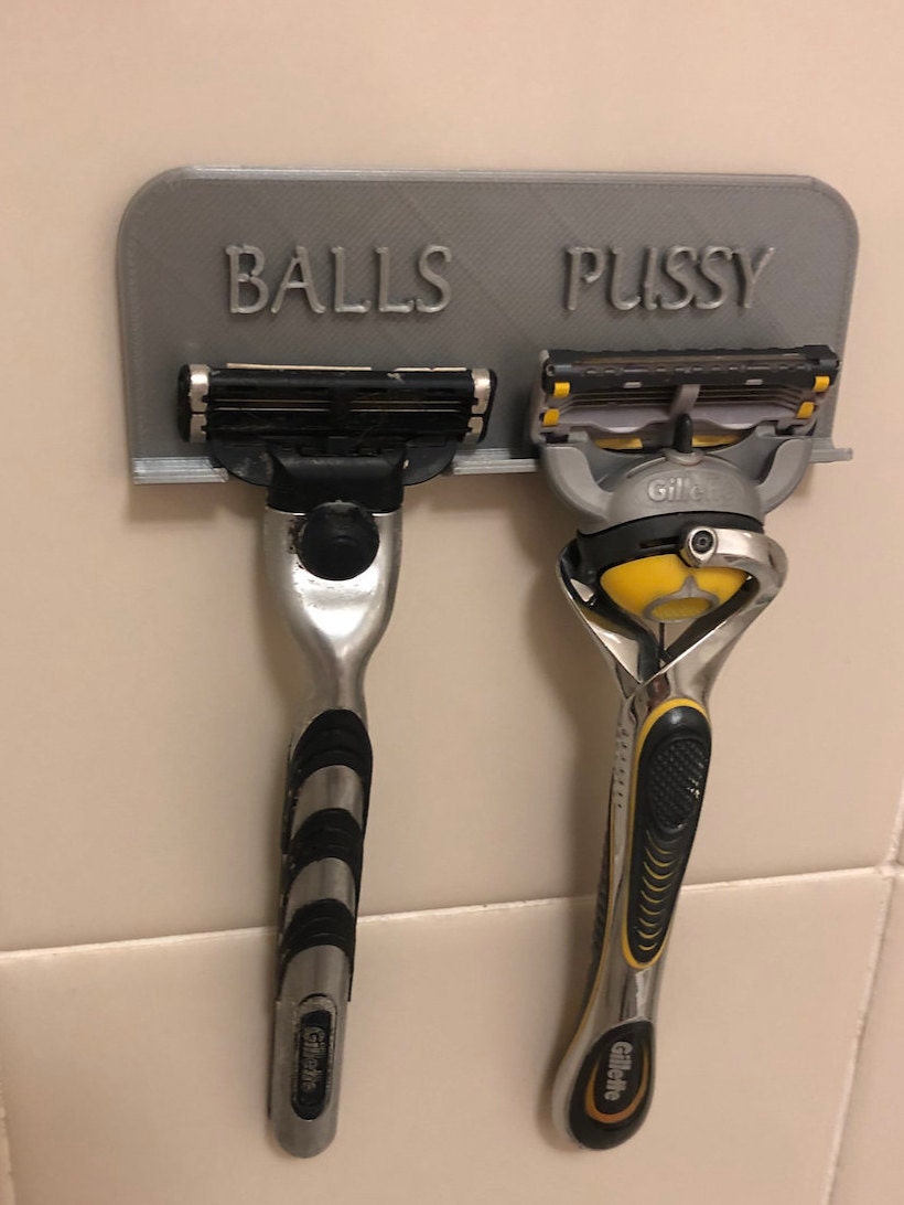 Razor Holder "balls and Pussy" - Etsy