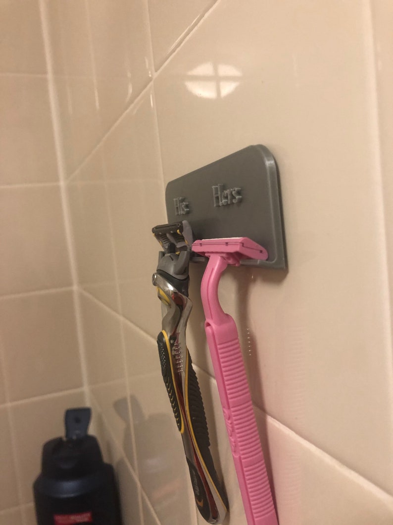 Razor “his Hers” Shower Holders - Etsy