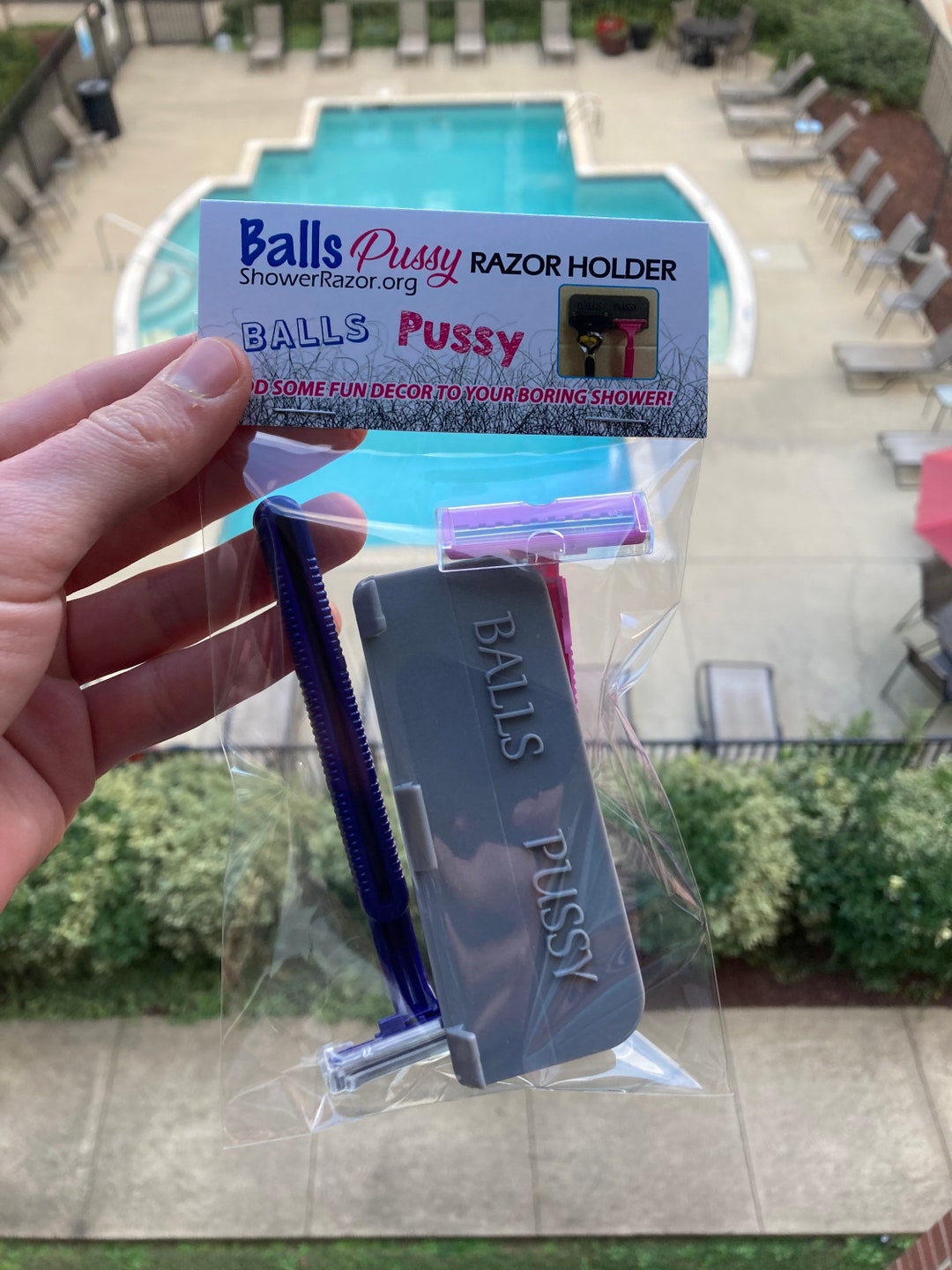 Balls Pussy Razor Holder Kit With Razors - Etsy