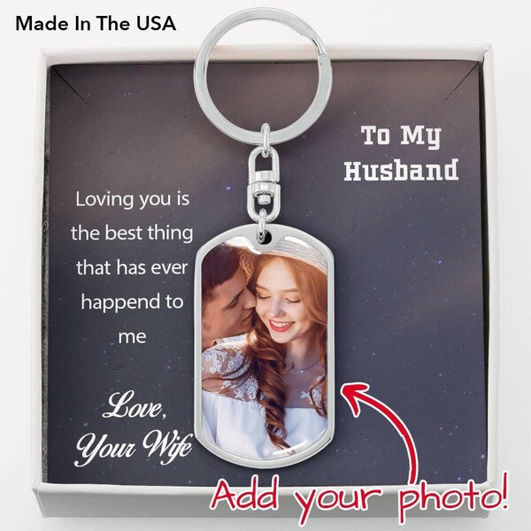 Keychain for Husband - Etsy