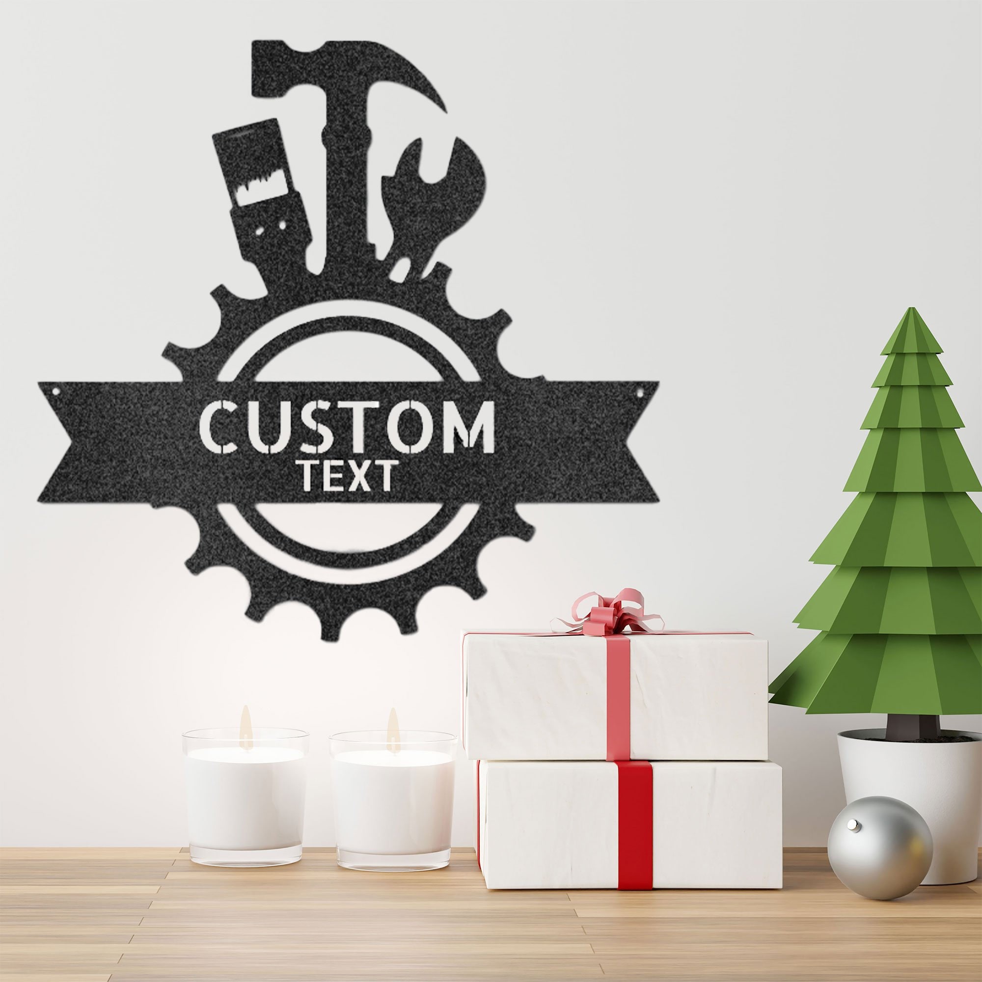 Wall Hangings Handyman Tool Sign Gift for Him Custom Metal Sign For ...