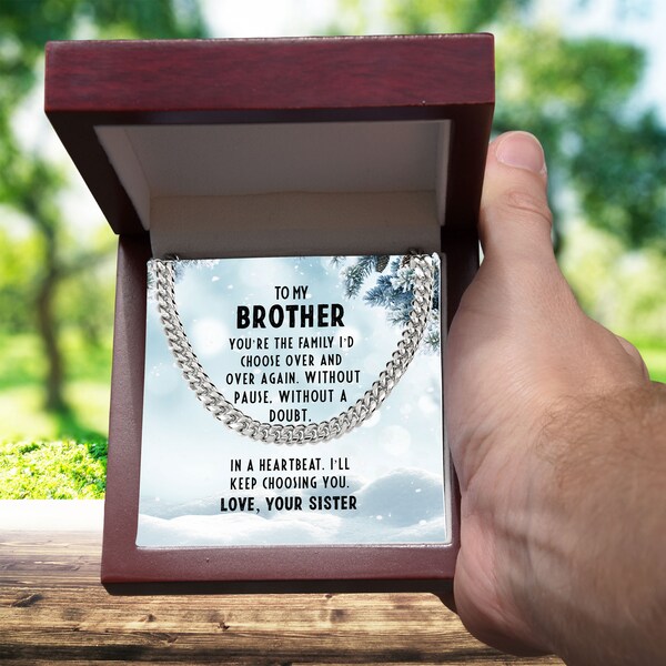 Brother Necklace - Etsy