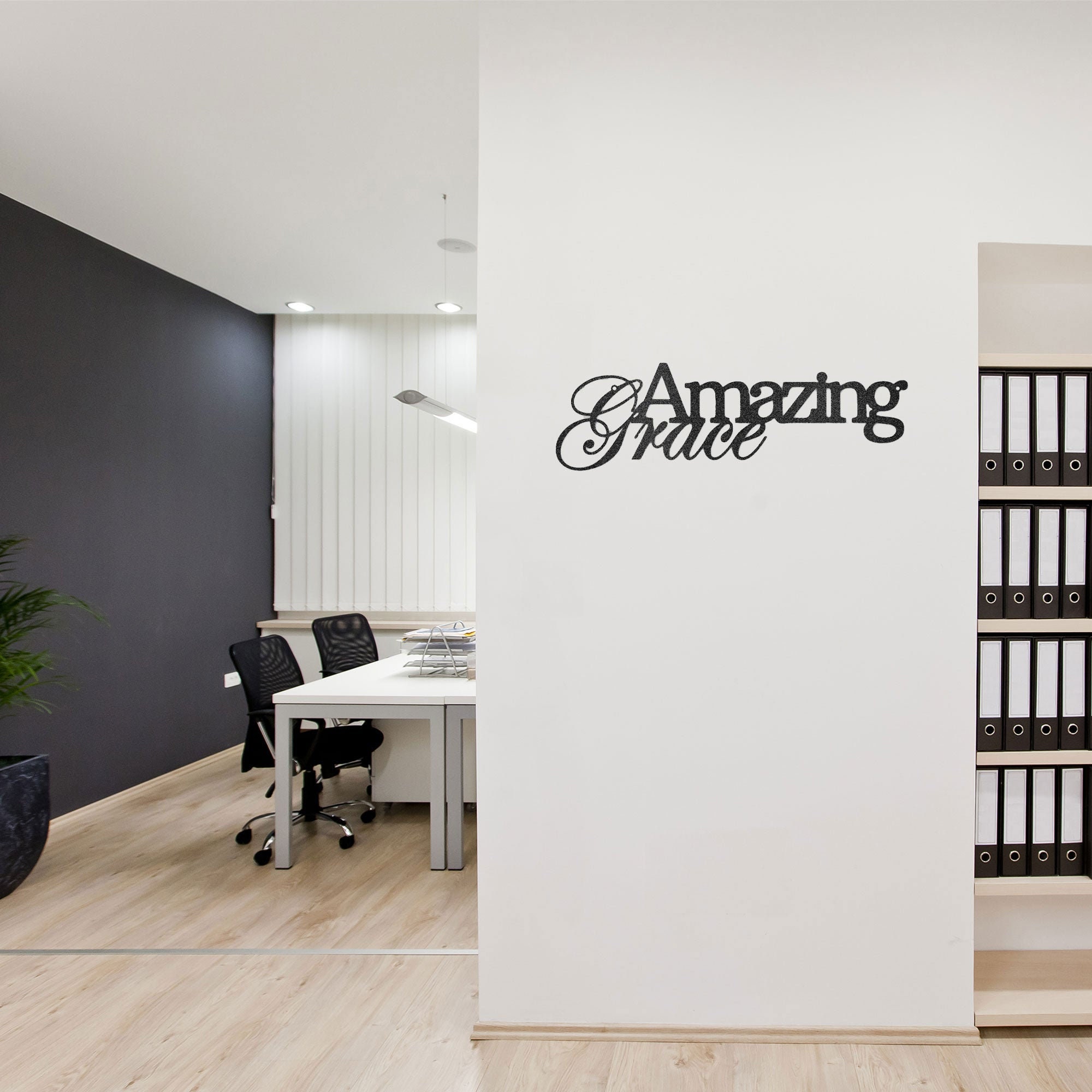 Amazing Grace Steel Wall Sign Art Metal Kitchen Nursery - Etsy