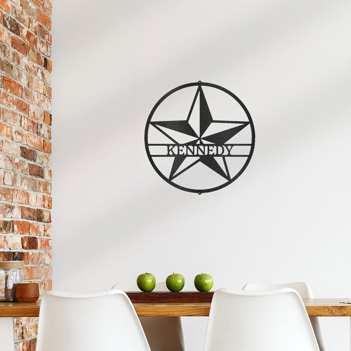 Star Personalized Indoor Outdoor Steel Wall Art Sign - Etsy