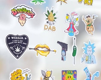 Dab Stickers - Etsy