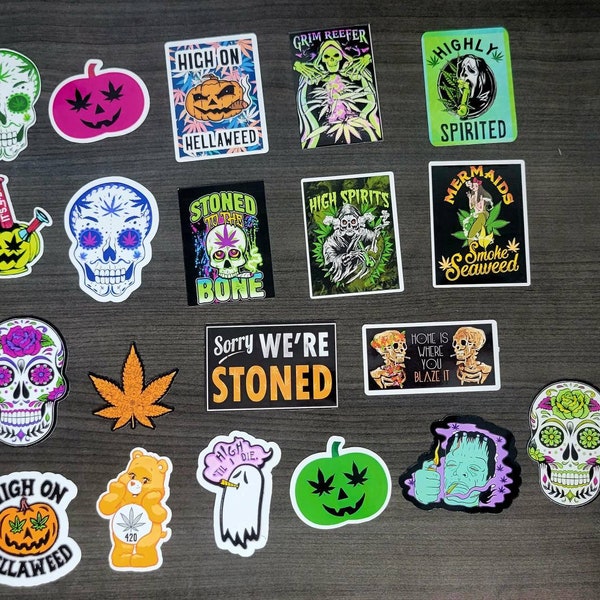 Stoner Stickers - Etsy