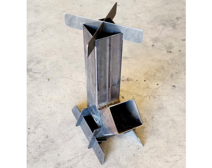 Rocket Stove-wood Burning Camp Stove - Etsy