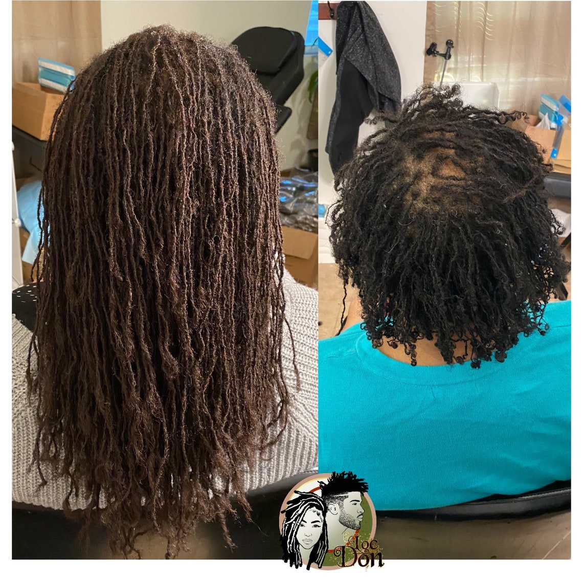 Handmade Sisterlock extensions 100 locs per bundle 6 to | Etsy