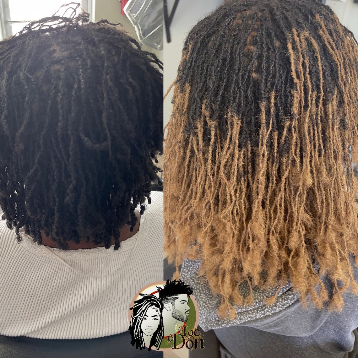 Handmade Sisterlock extensions 100% afro kinky human hair locs | Etsy