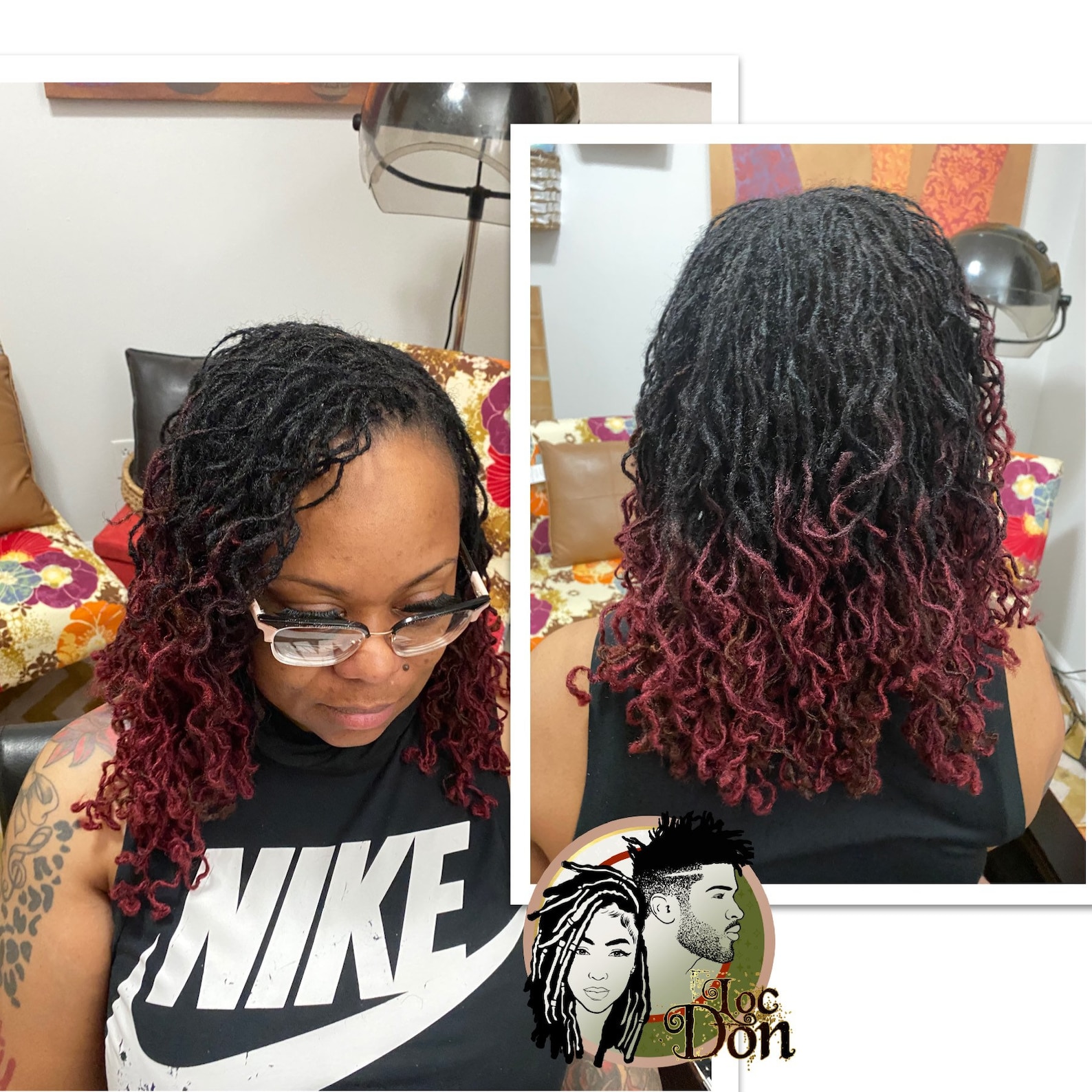 Handmade Locs 100% afro kinky human hair locs 20 locs per | Etsy