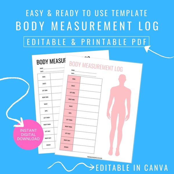 Body Measurements - Etsy