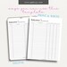 Babysitter Income Log | Childcare Earnings Tracker | Nanny Fee Payment ...