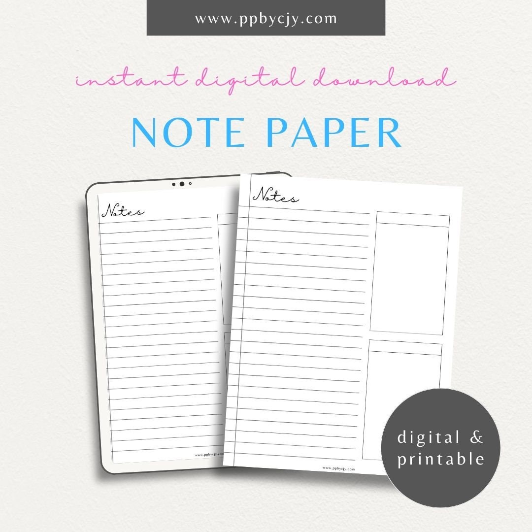 Lined Bullet Journal Paper With Checkboxes | Printable Lined Paper With ...