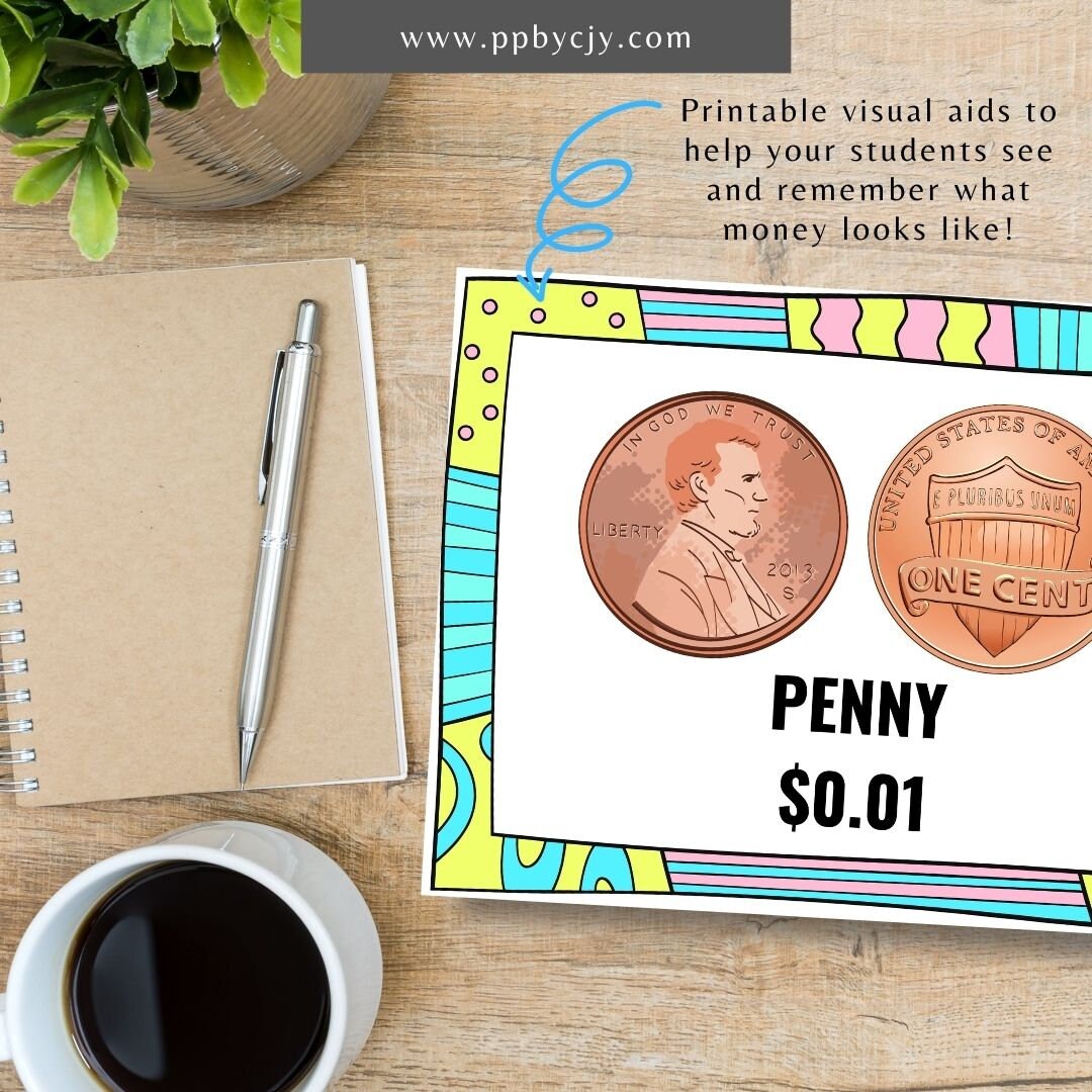 Learning Money Printable Book | Kids Money Skills Staple Book ...