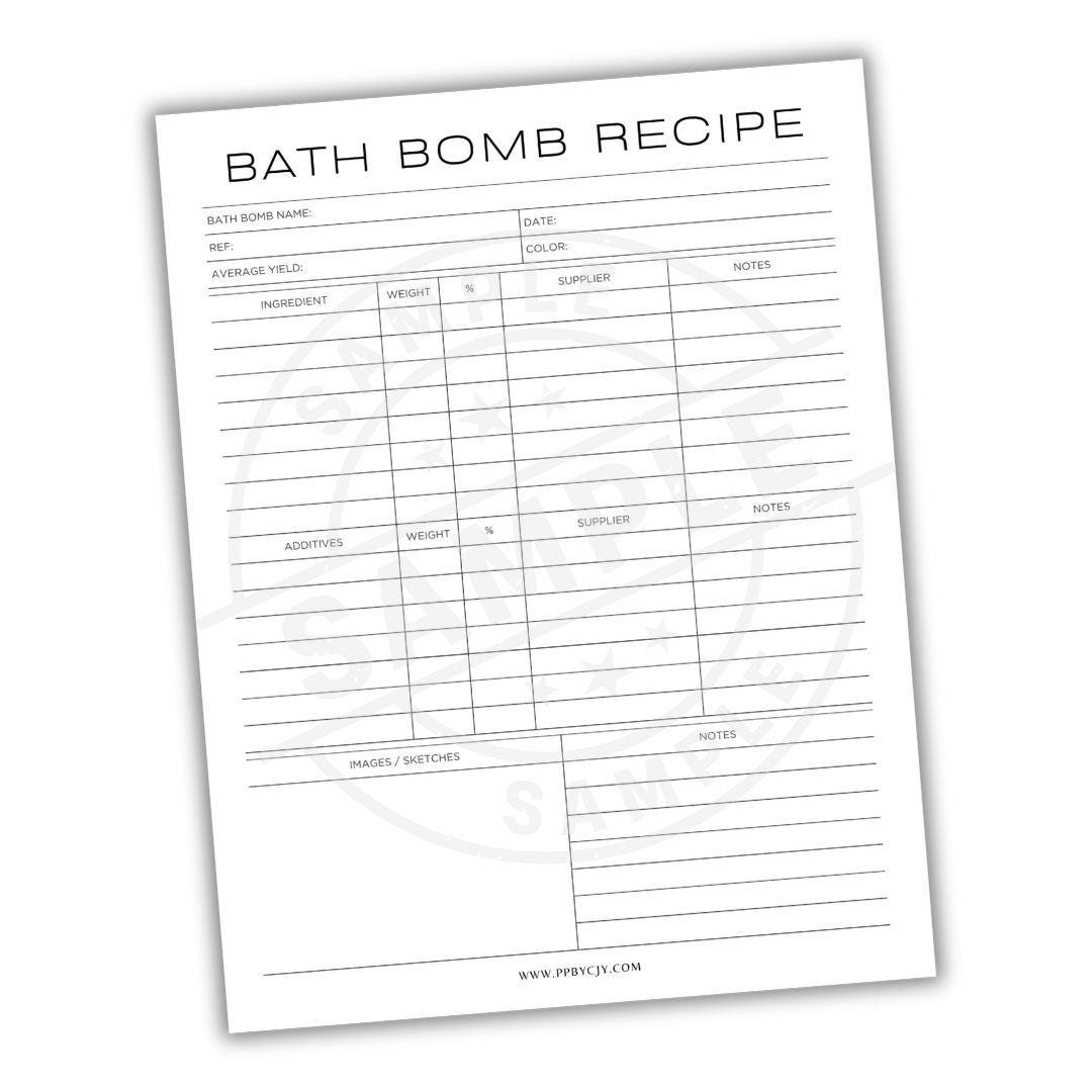 Bath Bomb DIY Recipe | Homemade Spa Bath Bomb Ingredient List | Bath ...